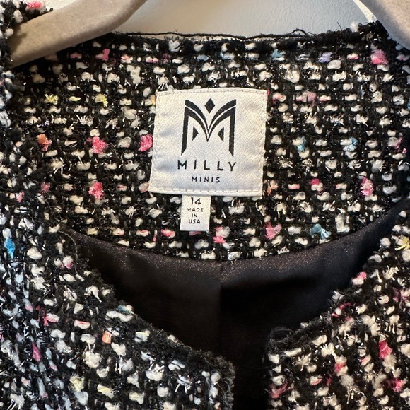 Milly Minis | Jackets & Coats | Milly Minis Tweed Jacket Size 4 | Poshmark